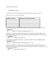 Problem Set Week ECON Docx Problem Set Week ECON Question Points A College Babe