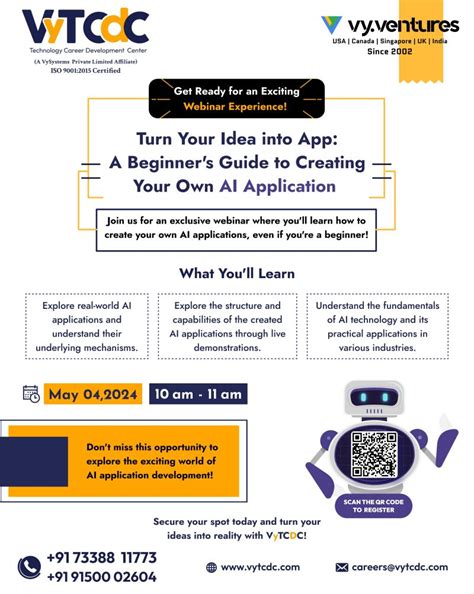 Vytcdc On Linkedin Vytcdc Ai Webinar Appdevelopment Beginner