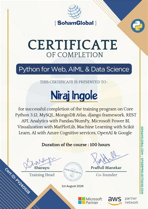 Niraj Ingole On Linkedin Python Webdevelopment Datascience