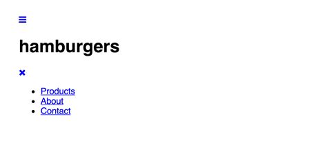 Hamburger Icon Html At Vectorified Com Collection Of Hamburger Icon Html Free For Personal Use