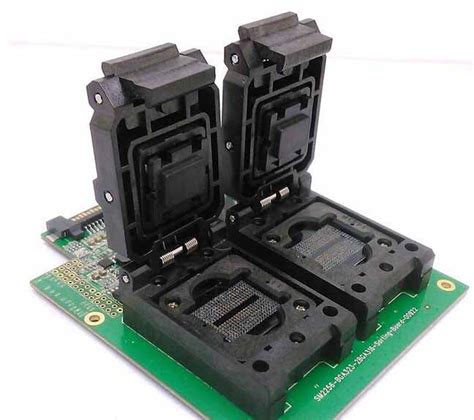 Bga316 Test Socket Ssd Hard Disk Test Fixture With Sm2246en