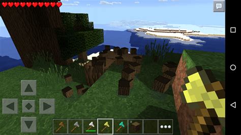 Мод TreeLogger лесоруб для Minecraft PE 0 10 0 0 10 4 на Андроид iOS и Windows Edition