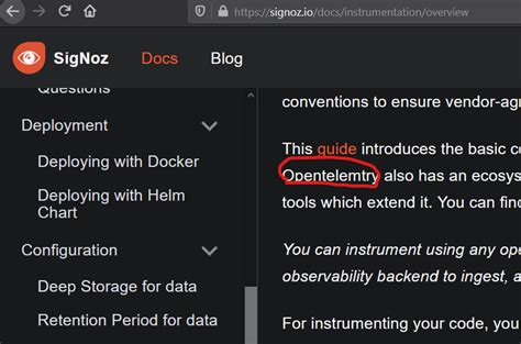 typo in docs · issue 146 · signoz signoz · github