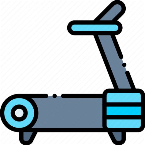 Treadmill Runing Gym Fitness Exercise Training Icon Download On Iconfinder