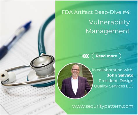 Fda Artifact Deep Dive 4 Sbom And Vulnerability Management