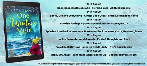 Blog Tour One Winters Night By Kate Frost Kirstys Book Reviews
