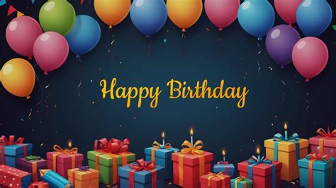 Birthday Slides Template Prntbl Concejomunicipaldechinu Gov Co