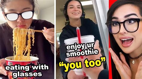 Tik Tok That Are Actually Relatable Sssniperwolf Reaction Video Youtube