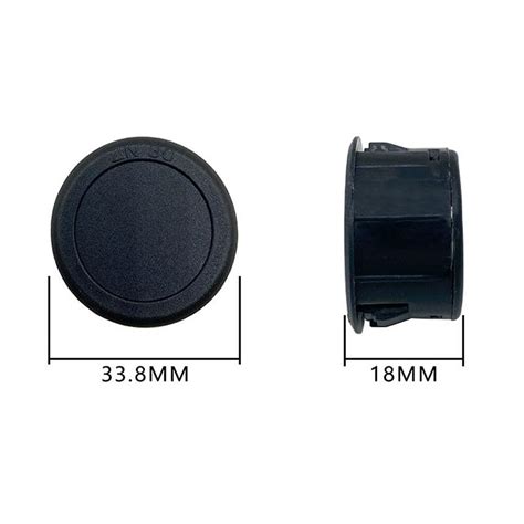 Circular Two Wire Voltmeter Dc 5 100v Round Led Display