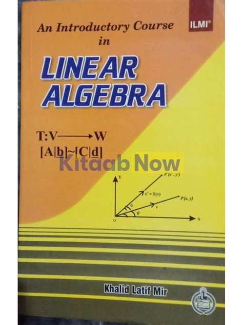Introductory Course In Linear Algebra KitaabNow