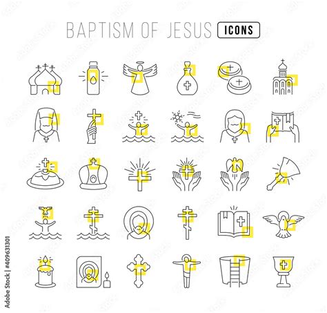 Icon Of Baptism Catholic