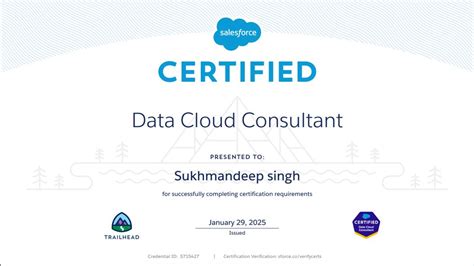 Salesforce Datacloud Salesforcecertified Consultant Cloudsolutions