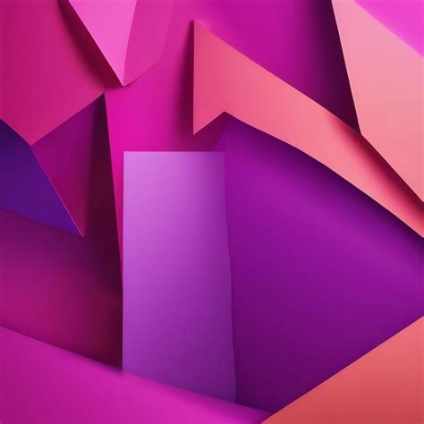 Premium Photo 3d Background With Gradient Geometric Shapes Cutout Fluid Shapes Color Gradient