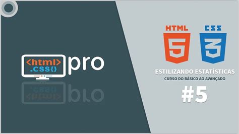 Estilizando Estatísticas Html E Css Do Básico Ao Avançado Aula 5 Youtube