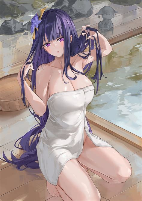 Raiden Shogun Yae Miko And Yae Miko Genshin Impact Drawn By Dema