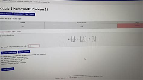 Solved Module 3 Homework Problem 8 Previous Problem Problem