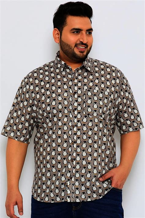 Plus Size Men Shirts Adiricha Fashion