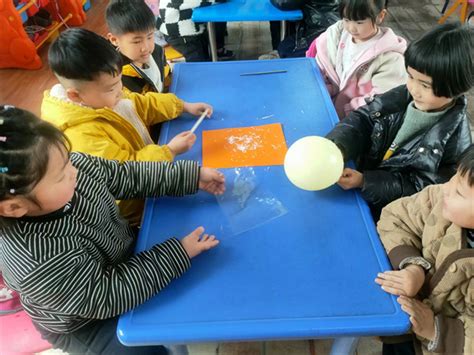 大金店镇新英幼儿园幼儿园 开展科学探索活动“神奇的静电”幼教天地dfedu