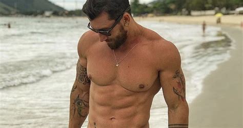Speedo Musings Beach Pose