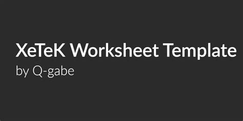 GitHub Q Gabe XeTeX Worksheet A Simple XeTeX Worksheet Template Meant For Babes To Be Able