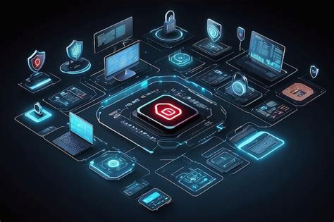 Premium Photo Cyber Security Concept