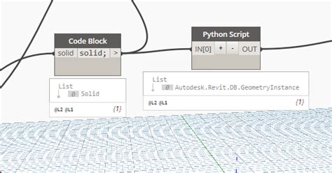 Autodesk DesignScript Geometry Solid Convert To Autodesk Revit DB Solid