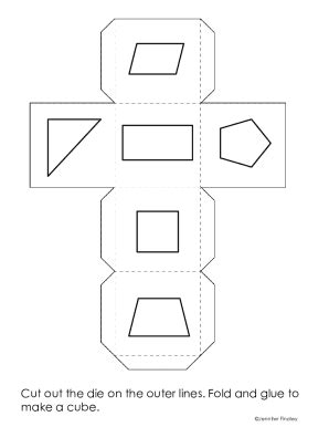 Fillable Online Both The Shapes Can Be Folded Into Cubes Fax Email Print PdfFiller