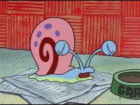 23 Gary The Snail Reactions For Everyday Situations Spongebob Spongebob Funny Spongebob Memes