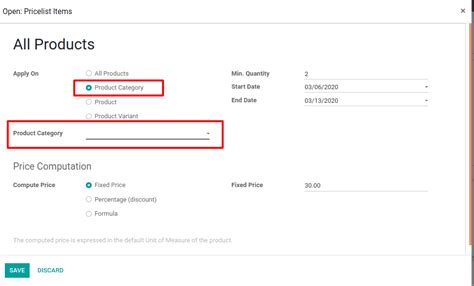 Odoo 13 POS Price List CONSULTING AGENCY Odoo 13 POS Price List CONSULTING AGENCY