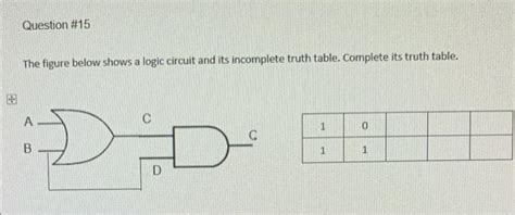 Solved LOGIC GATES EXERCISES Build Truth Tables For Chegg