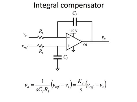 Solved Integral Compensator V V O Re SCLR Re Chegg