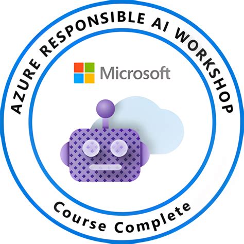 Microsoft Azure Responsible Ai Workshop Credly