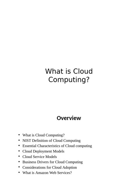 cloud computing pdf cloud computing software as a service
