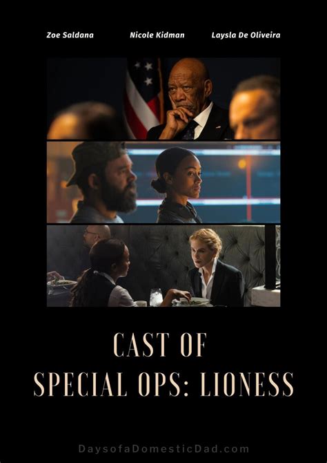 Meet The Cast Of Special Ops Lioness