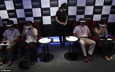 Sony Unveils World S First D Head Mounted Display NeoGAF