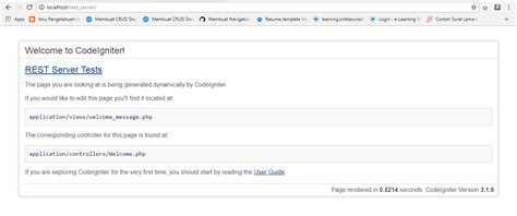 MEMBUAT REST API MENGGUNAKAN CODEIGNITER