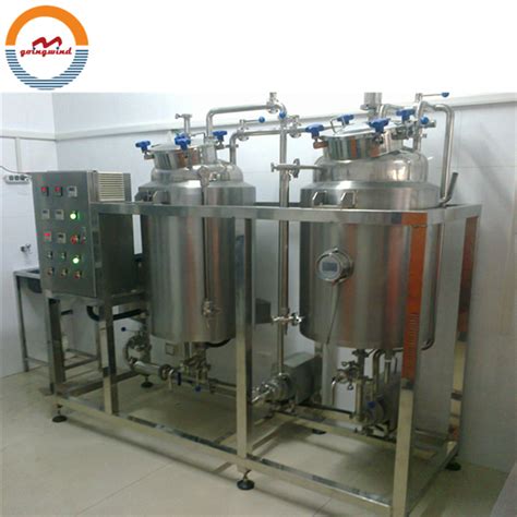 Automatic Milk Batch Pasteurizer Machine 50l 100l 150l 200l 300l Small Scale Dairy Yogurt Juice