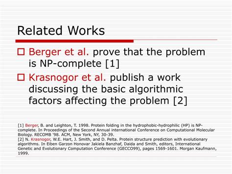 Ppt Protein Structure Prediction On A Lattice Model Via Multimodal Optimization Techniques