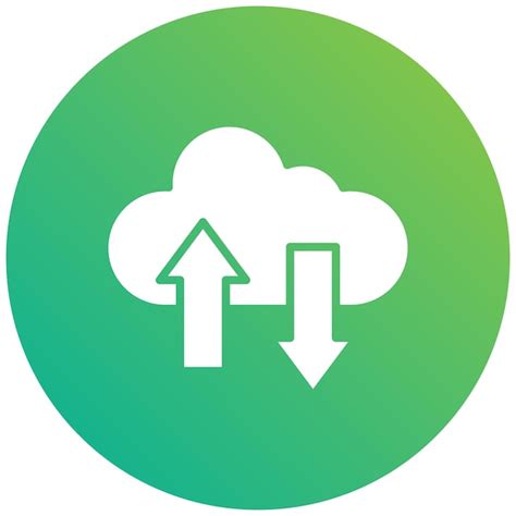 Premium Vector Data Transfer Vector Icon Design Illustration