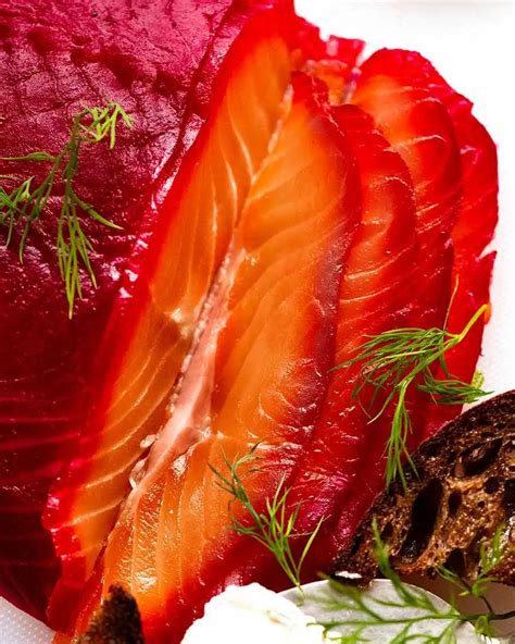 Delicate Smoked Salmon Beetroot Vodka A Perfect Combination Smokedbyewe