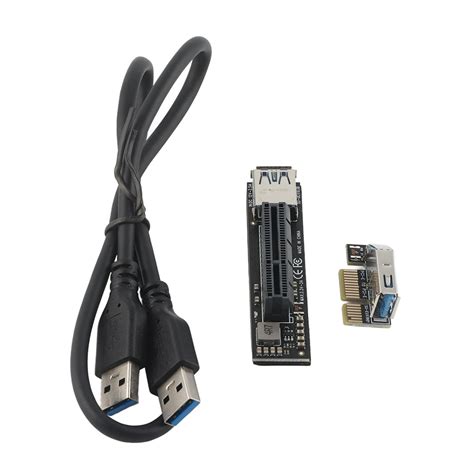 Cable De Extensión De Placa Base Interfaz Pci‑e X1 Transferencia Pci