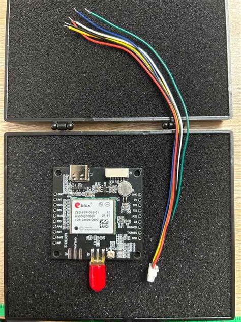 zed f9p gps module precision gnss for drone development