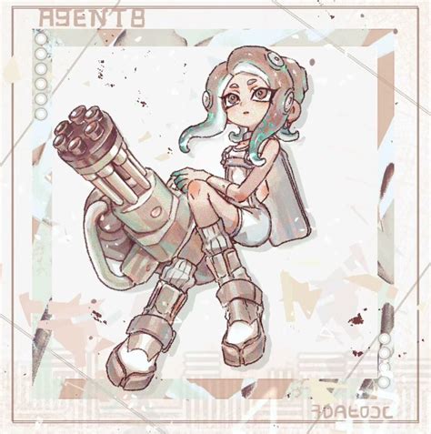 Gucandiyi52092 Agent 8 Splatoon Octoling Girl Octoling Player Character Nintendo Splatoon
