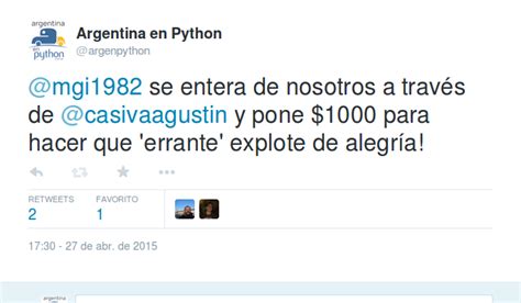 Colaboradores Argentina En Python