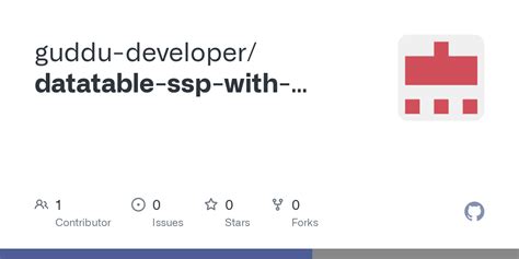 Github Guddu Developerdatatable Ssp With Custum Logic