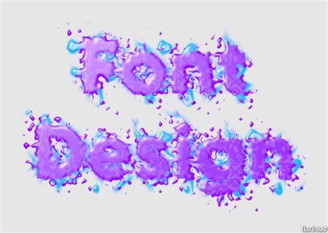 Font Design Text Effect And Logo Design Font