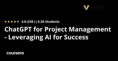 Chatgpt For Project Management Leveraging Ai For Success Coursera Chatgpt For Project Management Leveraging Ai For Success Coursera