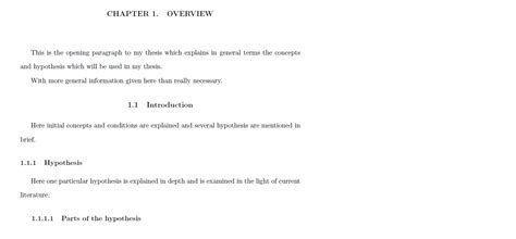Sectioning How To Customize Chapter Heading In Thesis Tex Latex