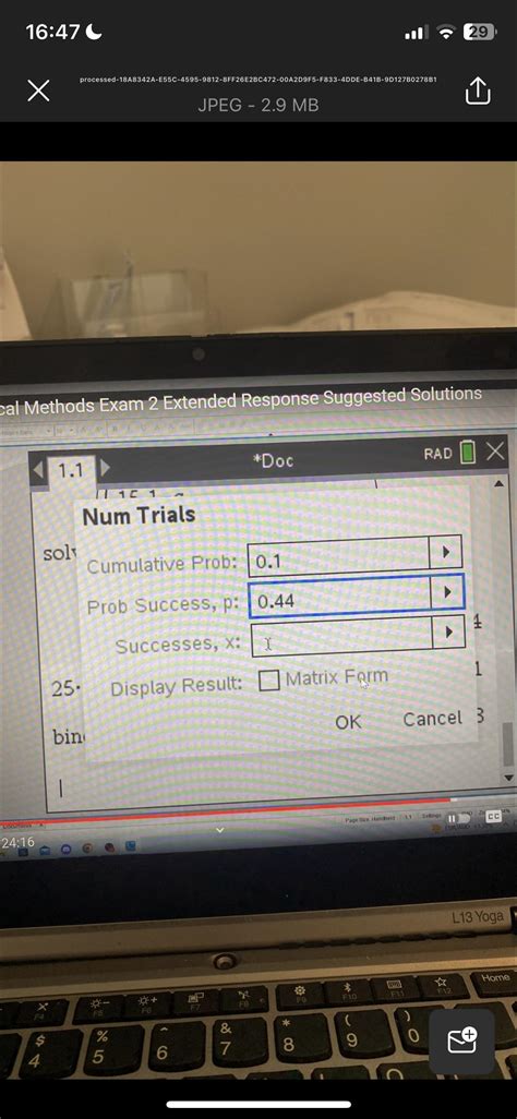 Anyone Know The Casio Classpad Equivalent Of This Rvce