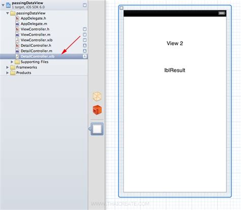 Iosiphone Passing Data Between View Objective Ciphoneipad